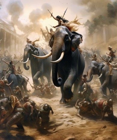 The Battle of Nettur between Vira Pandya and Kulothunga Chola III ...